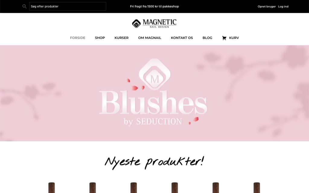 Magnail | MTop | Redesign og adfærdsoptimering